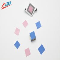 China LED Lighting Thermal Phase Changing Materials Interface Pad Pink Low Resistance 0.95 W/MK for sale