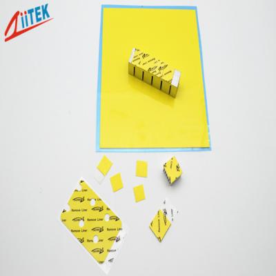 China Custom Thermal Conductive Silicon Pad 1.5 W/mK for Power Box Monitoring 0.51-5.08mm for sale