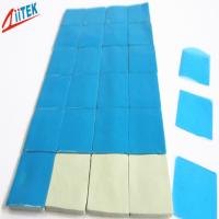 China Blue Acrylic Thermal Adhesive Tape 1.2 W/mK 0.127-0.508mm for LED Heat Sink Bonding for sale