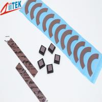 China Garnet Silicone Thermal Gap Filler Pad 6.0 W/mK Heatsink Thermal Interface Material for sale
