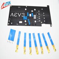 China 3.0 W/mK Thermal Gap Filler Pad 35 Shore 00 Blue Silicone TIF100-30-12E for sale