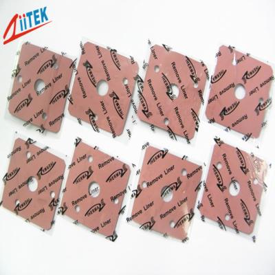 China TIF600G Series Thermal Conductive Pad 6.2 W/mK, Garnet Silicone Rubber, 0.254-5.080 mm Thickness for sale