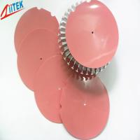 China Pink 3.0 W/mK Thermal Conductive Pad 30 Shore 00 Soft Silicone Gap Filler for LED Lighting for sale