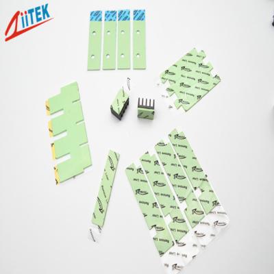 China TIF100-30-07S 3.0W/mK Thermal Conductive Pad 45 Shore 00 Light Green 0.254mm for sale