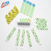 China Thermal Conductive Pad 4.0W/mK Light Green 45 Shore 00 for LED Street Light Heat Dissipation for sale