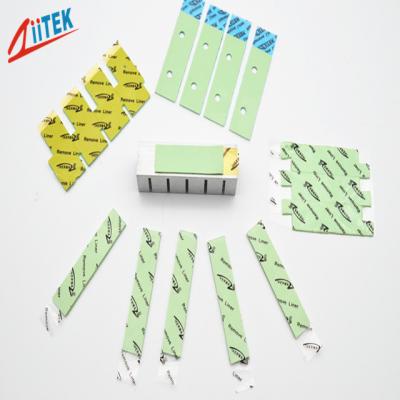 China Thermal Conductive Pad 4.0W/mK Light Green 45 Shore 00 for LED Street Light Heat Dissipation for sale