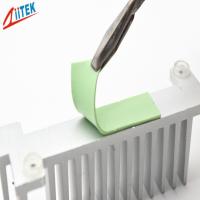 China Thermal Conductive Pad 4.0W/mK Light Green 45 Shore 00 for LED Street Light Heat Dissipation for sale