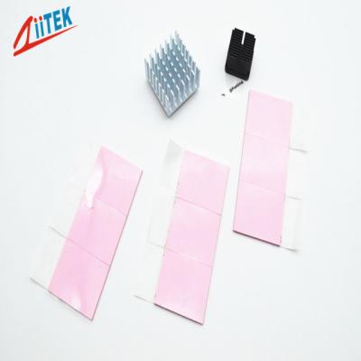China Pink TIF130-30-14S Thermal Conductive Pad 3W/mK Silicone Rubber Sheet 45 Shore 00 for sale