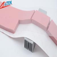 China 3W/mK TIF100-30-14S Silicone Thermal Conductive Pad 45 Shore 00 Pink for LED Lighting for sale