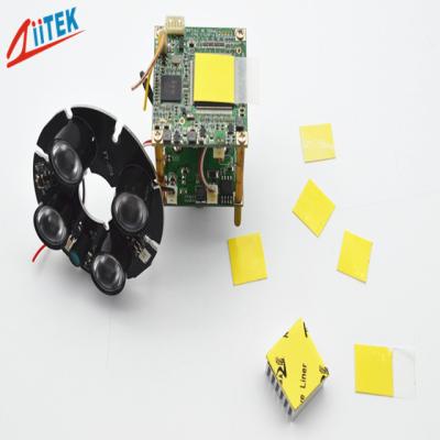 China TIF180-30-19S Yellow Thermal Conductive Pad 3.0W/mK -50 to 200°C for LED LCD Heat Sink Cooling for sale