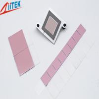 China Pink Phase Change Material CPU Cooling Tear Resistant 0.010in Thickness 0.95W/mK for sale