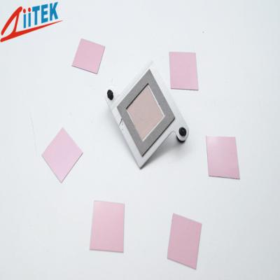 China Pink Phase Change Material CPU Cooling Tear Resistant 0.010in Thickness 0.95W/mK for sale