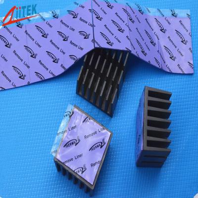China Ultra Soft 5W/m-K Ceramic Filled Silicone Thermal Pad - 25 Shore 00 Hardness, -50 to 200°C Range for sale