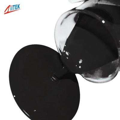 China TIE280-12AB Black Thermal Conductive Epoxy Adhesive 1.2W/mK with UL94 V-0 Fire Resistance for sale