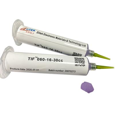 China TIF®060-16 Purple Thermal Conductive Putty - 6W/mK, 0.2mm Thickness for LED Lighting for sale