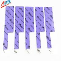 China 4.7W High Performance Insulation Thermal Conductive Pad For Micro Heat Pipe for sale
