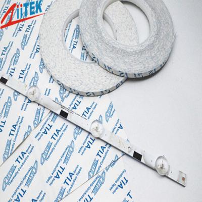 China Fire Resistance Acrylic Thermal Adhesive Tape TIA610P 1400 g/inch Peel Adhesion 0.254mm Thickness for sale