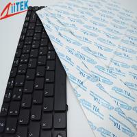 China Fire Resistance Acrylic Thermal Adhesive Tape TIA610P 1400 g/inch Peel Adhesion 0.254mm Thickness for sale