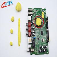 China 2.0 W/mK Yellow Soft Silicone Thermal Gel - TIF020-19 for LED Power Supply & High Voltage Applications for sale