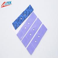 China Thermal Conductive Gap Pad 3W mK 1mm Thickness Double Sided Adhesion for LED Street Light for sale