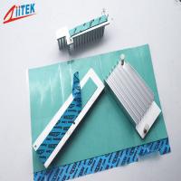 China Ultra Soft Thermal Conductive Pad 2.0W/mK Light Green Silicone Gap Filler 35 Shore 00 for sale