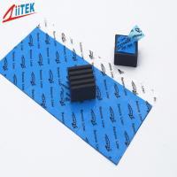 China Ultra Soft Thermal Conductive Pad 4 W/mK for LED Lighting Blue Silicone Gap Filler TIF100-40-12U for sale
