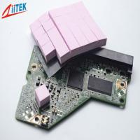 China Thermal Conductive Silicone Gap Filler Pad 1.5W Pink for CPU Heatsink Set Top Boxes for sale