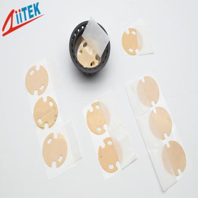 China TIC800K Series Phase Change Thermal Pad 1.6W/mK 0.102mm to 0.203mm Kapton Reinforced for sale