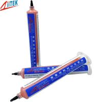 China Gray 7.0W/mK Thermal Conductive Silicone Gel - UL94 V-0 Rated Gap Filler for Telecom & LED Applications for sale