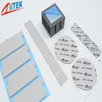 China 1.5 W/mK Silicone-Free Thermal Gap Filler Pad 0.25-5.0mm Thickness for LED and Electronics Cooling for sale