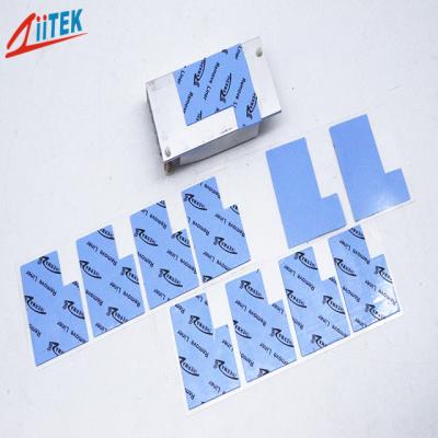China RoHS Silicone Thermal Pad 3.0 W/mK 4.0mm Thickness for GPU CPU LED Motherboard for sale