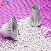 China Thermal Conductive Nylon Granules 0.7 W/mK LED Housing Plastic Pellets White for sale
