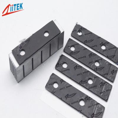 China Grey 1.5mm Thermal Gap Filler 5 W/mK Silicone Pad for LED Heat Sinking Insulation for sale