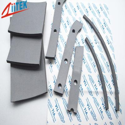 China Gray High Temp Silicone Foam Sheet Z-Foam 800-10FC 0.42 g/cm³ Density -60°C to 200°C Range for Automotive Applications for sale