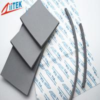 China Gray High Temp Silicone Foam Sheet Z-Foam 800-10FC 0.42 g/cm³ Density -60°C to 200°C Range for Automotive Applications for sale