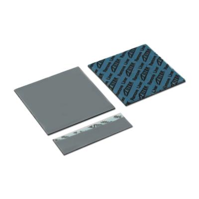 China 6.0W Thermal Gap Filler Pad Self-Adhesive Conductive Silicone Pad 0.3-5mm for LED CPU GPU EV Battery for sale
