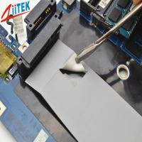 China Gray Fiberglass Thermally Conductive Insulator Pad 0.152mm for GPU CPU Heatsink Cooling for sale