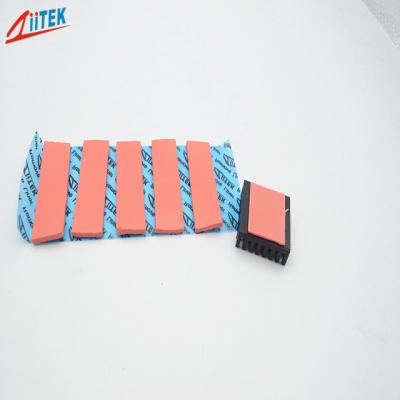 China 2.0 W/mK Ceramic Filled Silicone Pink Thermal Conductive Pad 0.5mm to 5.0mm Gap Filler for sale