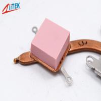China Silicone Thermal Conductive Pad 6.0 W/mK Fiberglass Reinforced Insulation Sheet for CPU GPU Cooling for sale