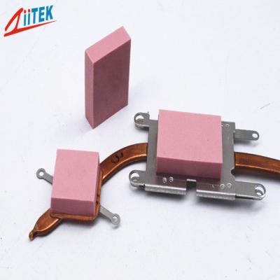 China Silicone Thermal Conductive Pad 6.0 W/mK Fiberglass Reinforced Insulation Sheet for CPU GPU Cooling for sale