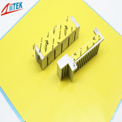 China High Insulation Thermally Conductive Gap Filler Pad 1.5 W/mK 8000V/mm for Automotive Electronics for sale