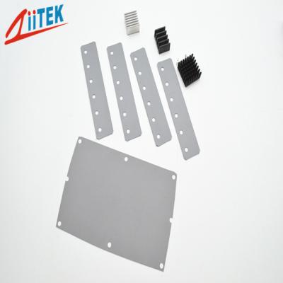 China Thermal Conductive High Electric Insulation Silicone Gray Sheets For LED Lighting for sale
