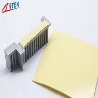 China Silicone Thermal Conductive Gap Filler Pad 27 Shore 00 1.5W for LED Modules for sale