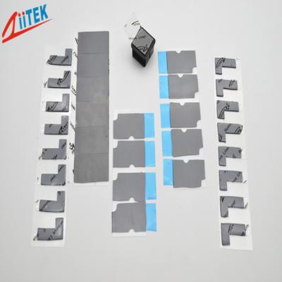 China Non Silicone Thermal Gap Pad 6.0W High Conductivity for Telecommunication Equipment 1.0-5.0mm for sale