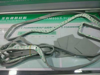 China Z-Foam880 Thermal Silicone Foam Gasket - 0.35 g/cm³ Density, 0.75-5.0mm Thickness for High-Temp Applications for sale