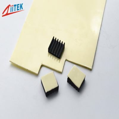 China TIF 400 Series Thermal Silicone Foam Gap Filler 2.0 W/m-K Yellow Compressible for LED TV Cooling for sale