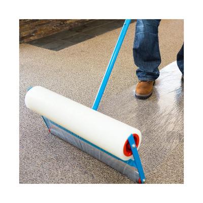 China Blow Molding Processing Type Carpet Protection Film Customize Adhesion Level 1-4 Colors Printing for sale