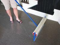China 600mm x 50m Clear Carpet Protector Film Roll for sale
