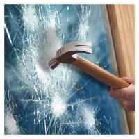 China PET Mirror Glass Safety Protection Film 0.02-0.15mm Thickness 100-1700mm Width Anti-Explosion for sale