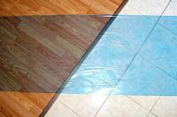 China ISO9001 2.5mil Temporary Floor Protection Film - 0.04-0.08mm Thickness, 30-500g Bonding Strength for sale